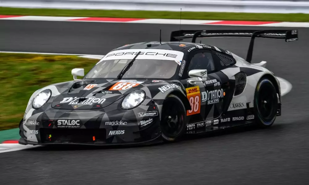 Dempsey-Proton Porsche Padanu Fuji Class podium 10004_1