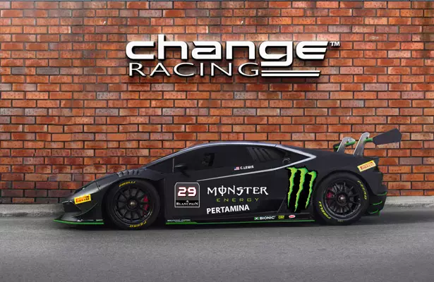 Lyuis Monster Energy Lamborghini-də Dəyişiklik Yarışı ilə təsdiqləndi