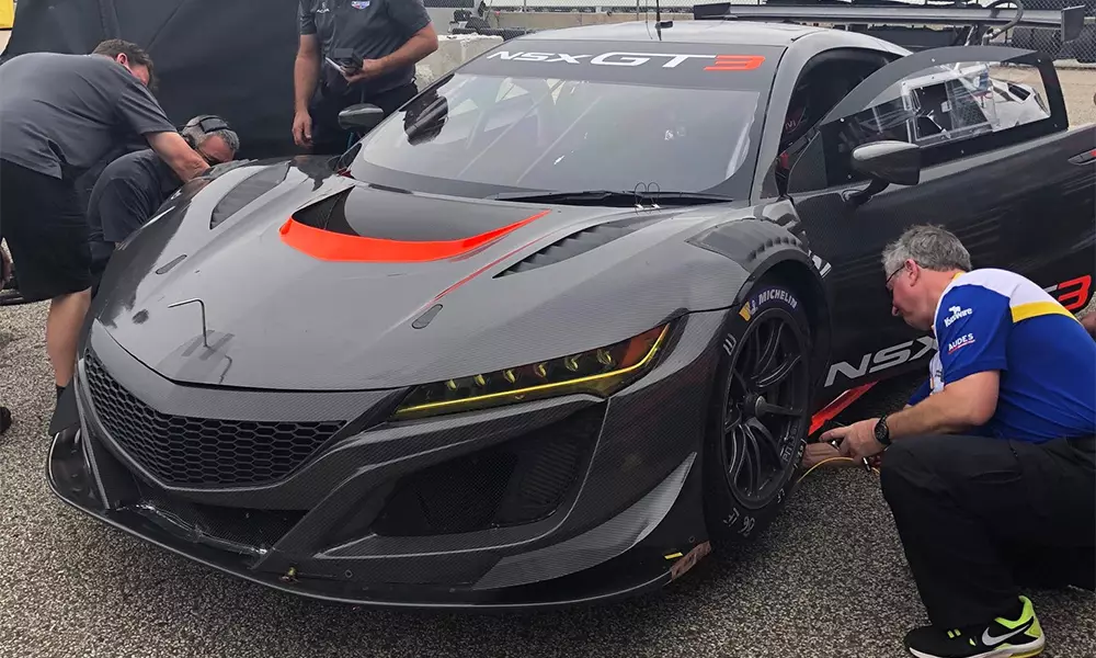 Acura ag baint úsáide as Michelin 'Ar an Track Deiseanna' le haghaidh NSX GT3 Evo 10295_2