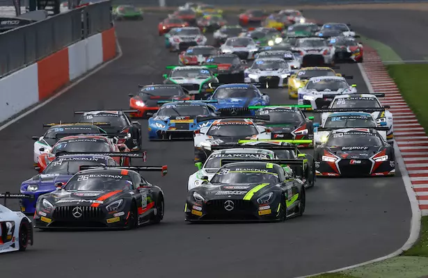 Silverstone ရှိ Blancpain GT စီးရီးအတွက် ထည့်သွင်းမှု 55 ခု