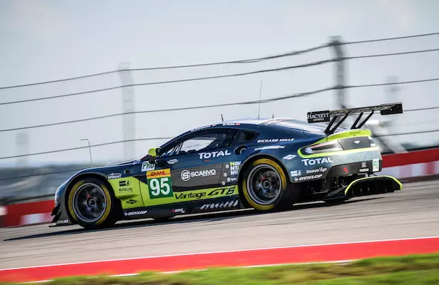 Aston Martin Salu le GTE agava'a ile COTA