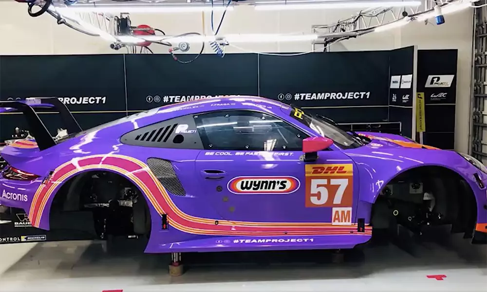 Keating-Led Team Project 1 Porsche အတွက် Wynn's Livery 13148_2