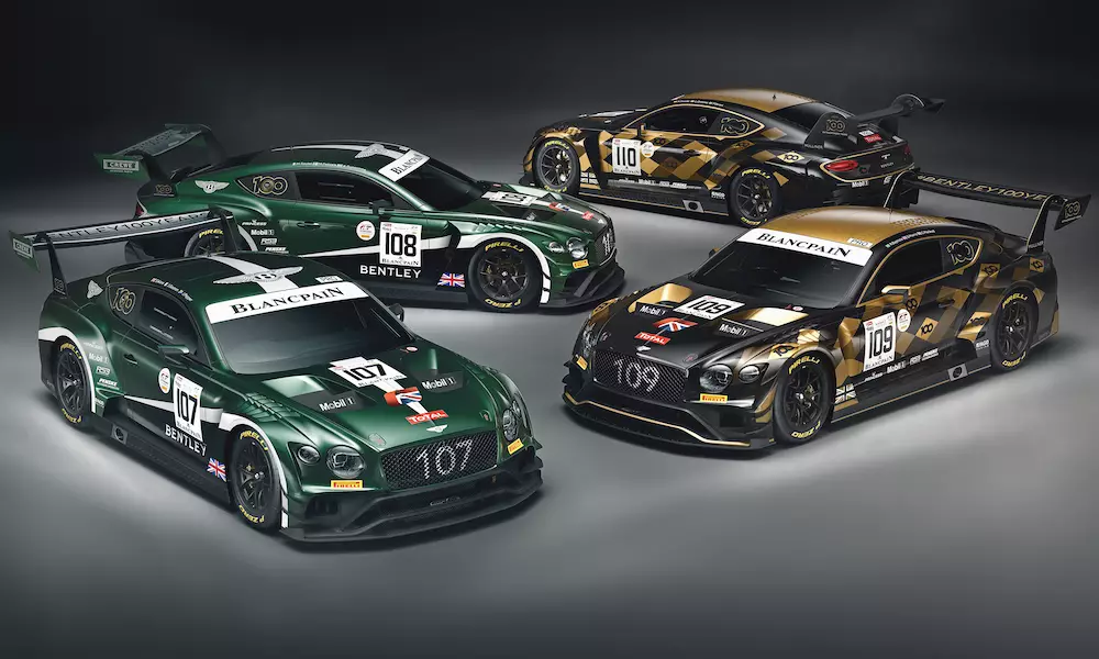 Bentley e Senola 24H Spa Liveries ho Keteka Lekholo la Lilemo 13152_2