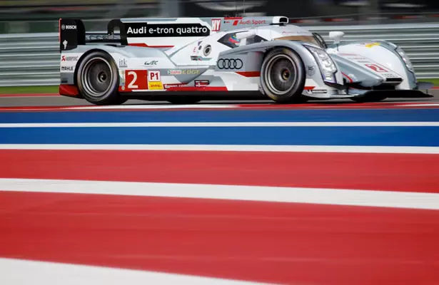 Audi Tops Thursday Testing ntawm COTA