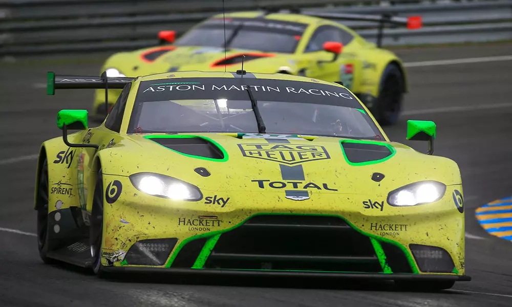 Aston Martin iegūst BoP pārtraukumu Silverstone