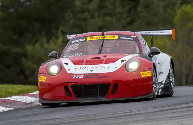 Long Claims SprintX Pole, Riberas Crashes at CTMP