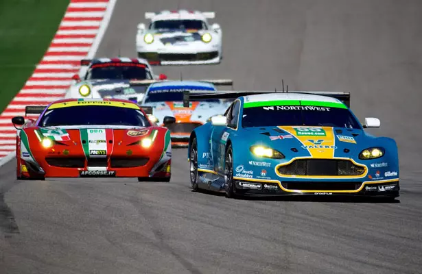 Aston Martin Racing ატარებს GTE კლასებს COTA-ში