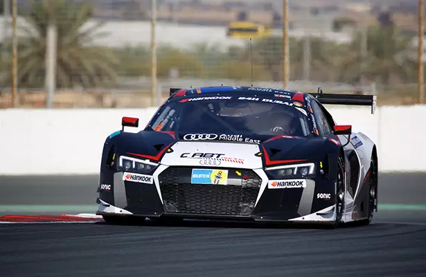 Audi Sweeps Front Row għal 24H Dubai