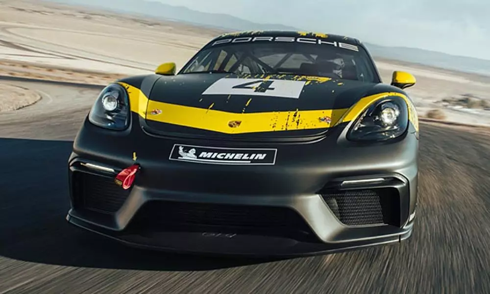 Porsche presenterar nya Cayman GT4 Clubsport