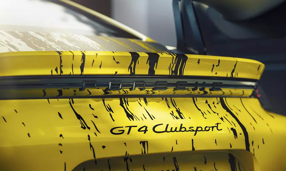 Porsche nû Cayman GT4 Clubsport eşkere dike 18443_5