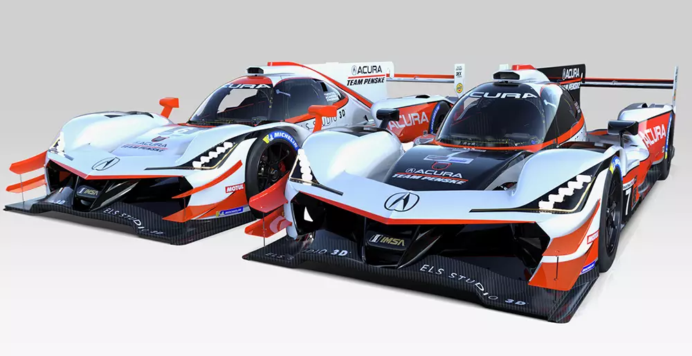 Acura revela libreas históricas para Penske DPis 19372_3