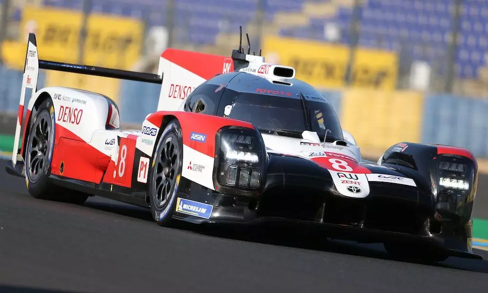 Nakajima Yayoboye Toyota 1-2 mumyitozo yo gufungura Le Mans