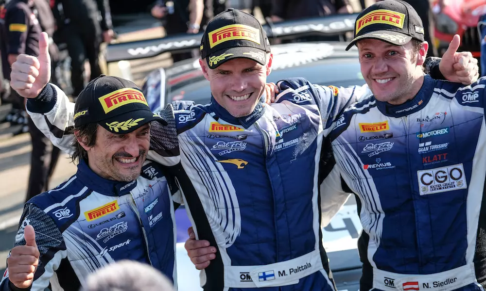 ඔර්ටෙලි Lexus හි පළමු Blancpain GT Podium සමඟ සතුටු විය 20456_2