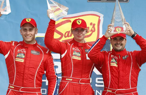 Nielsen ao bordo da historia en Road Atlanta