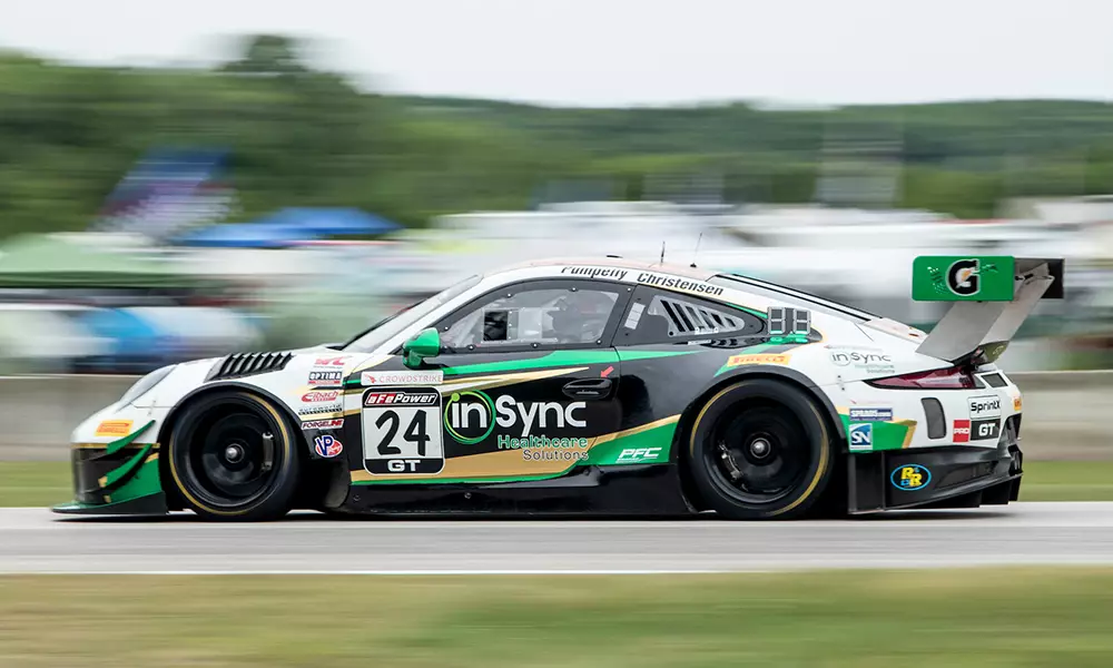 Christensen Paces antrenament de deschidere la Road America 24430_2