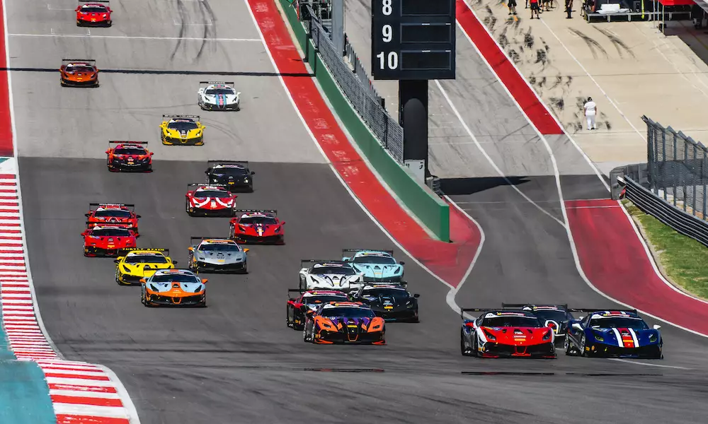 Ferrari Challenge Set fir 30. Anniversaire Kick-Off bei COTA 25008_2