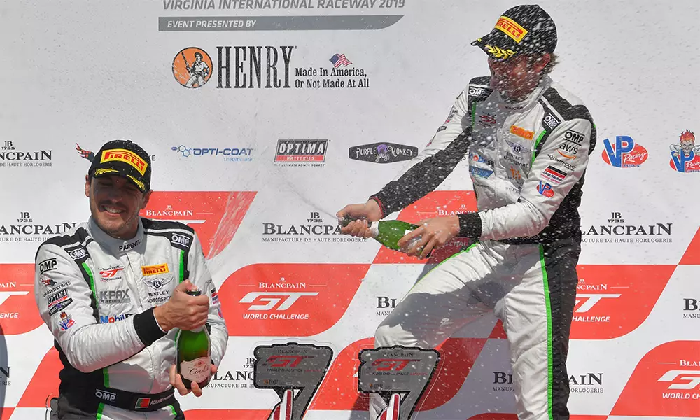 Parente, Soucek Dominate Race 1 VIR-ში