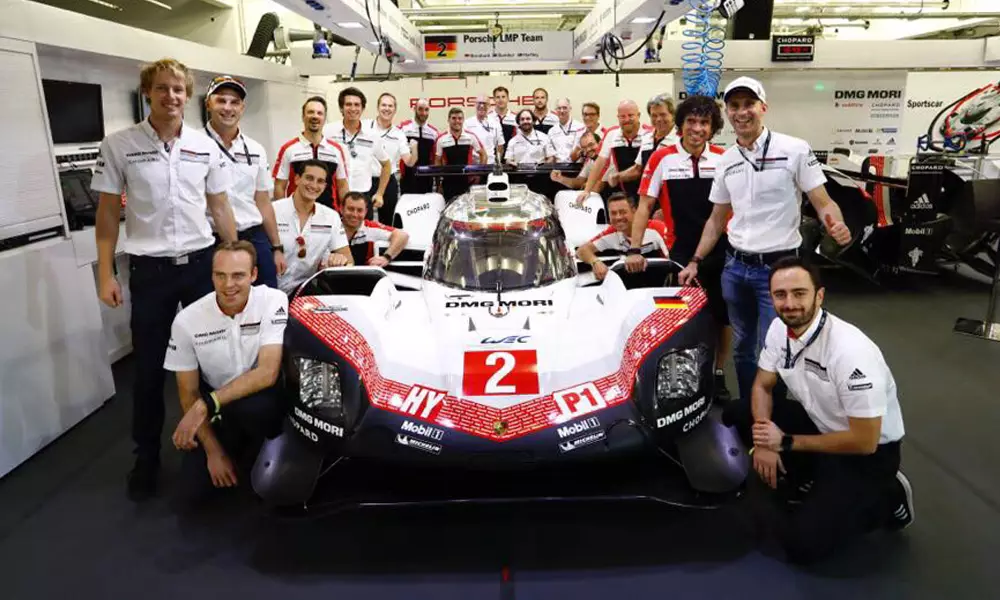 Porsche трымае эмоцыі ў кантролі перад LMP1 Swansong 26595_2