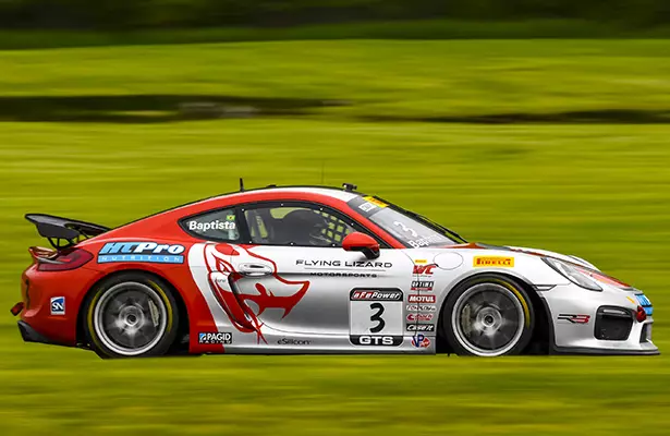 Baptista Sweeps GTS Weekend Tom qab Panoz Blows