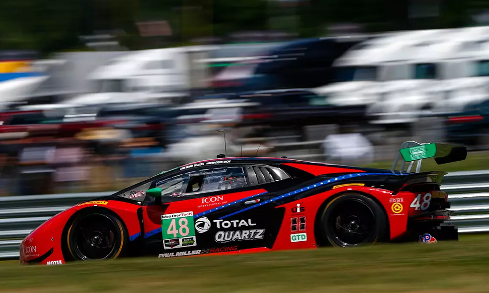 Paul Miller Lamborghini dominéiert GTD op Lime Rock 27825_2