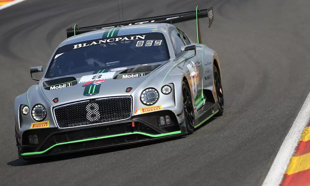 Bentley leidt 24H Spa na vier uur 28750_2