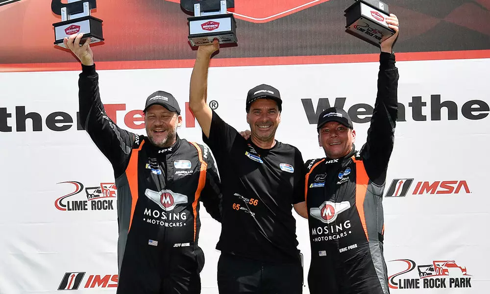 Mosing, Foss Ave Murillo's First Win i Fa Tausaga i Lime Rock