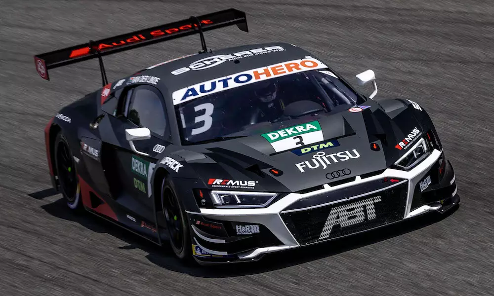 Van der Linde Audi nahan Lawson kanggo Race 2 Pole 29539_2