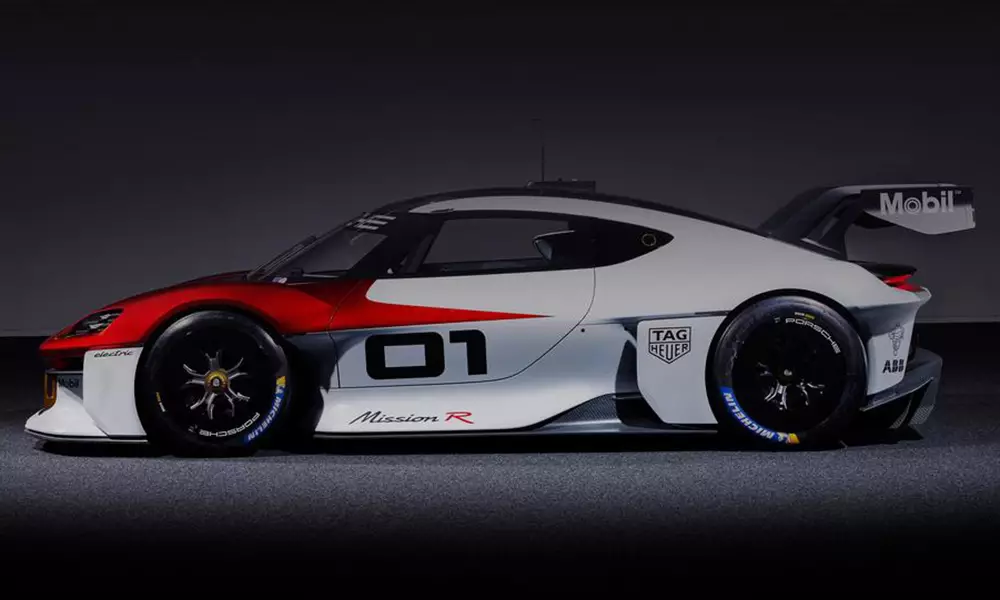 Porsche revela o conceito totalmente elétrico Mission R 474_3