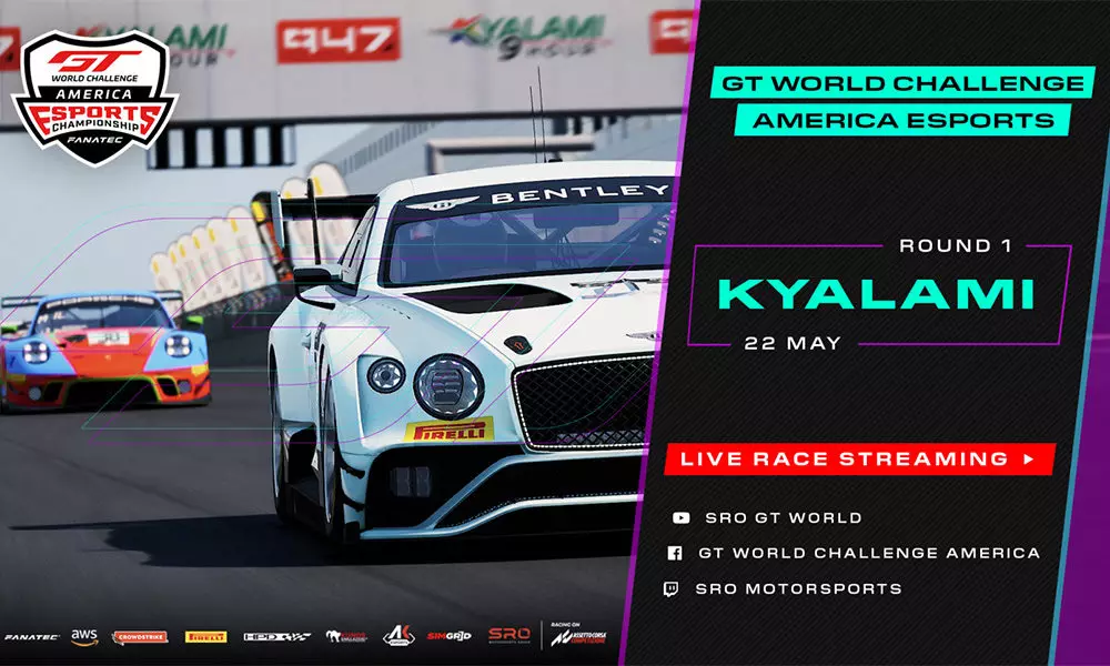 GTWC America Esports קיקס אַוועק אין Kyalami