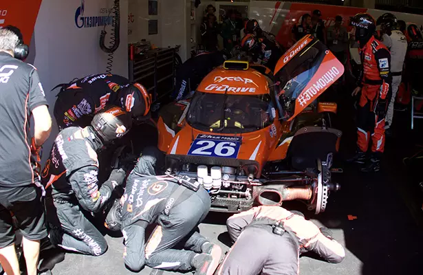 LMP2 Polesitter G-Drive Out á klukkustund 2 6357_1