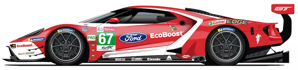 Ford prezentas Celebration Liveries por 24H Le Mans 6703_3