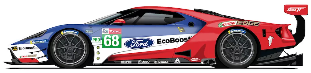 Ford Ji bo 24H Le Mans Cejna Liveries Vedixe 6703_4