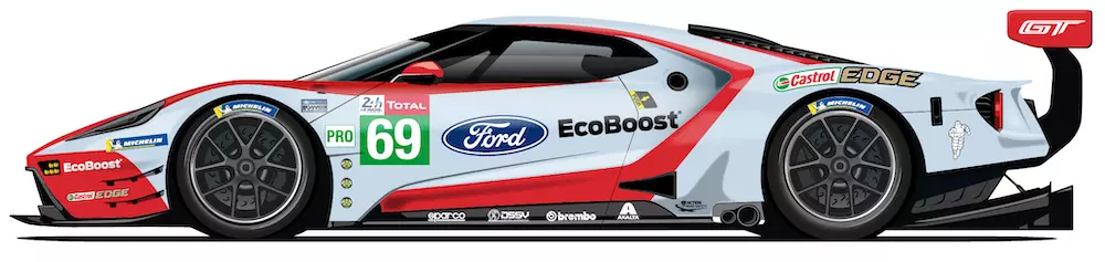 Ford prezentas Celebration Liveries por 24H Le Mans 6703_5