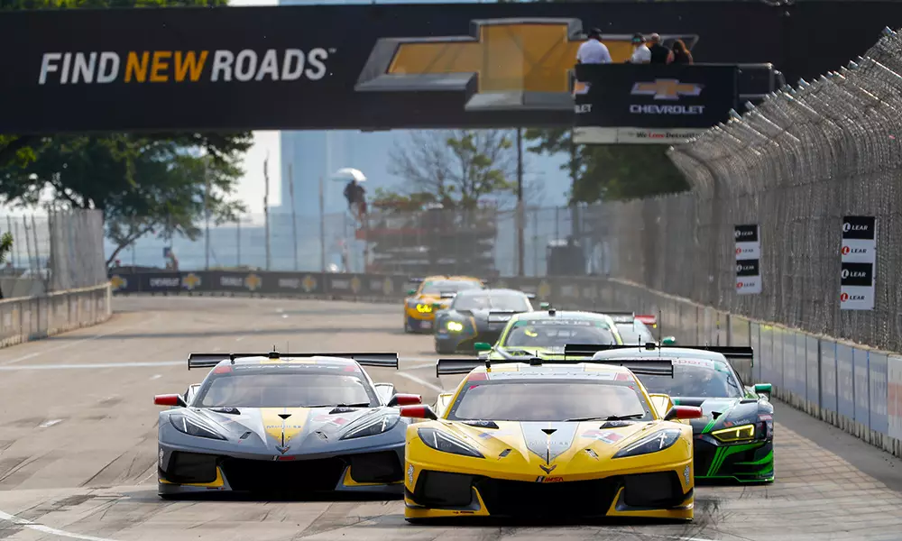 A Corvette C8.R GT3-Spec ABS-szel futott Detroitban 9012_1